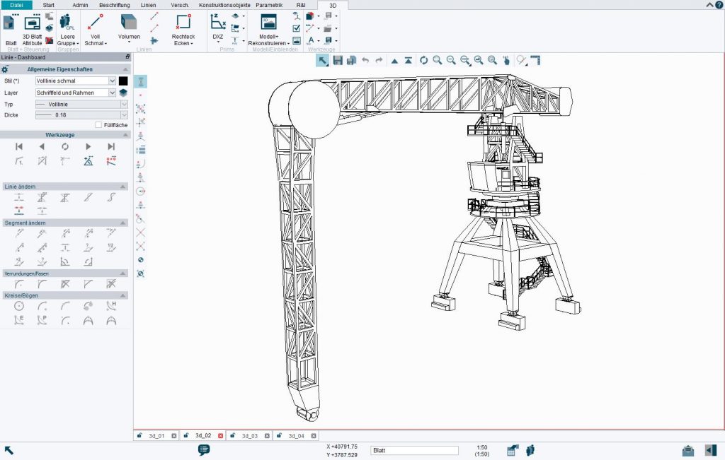 3D CAD Software Modellierung mit 3D | M4 DRAFTING